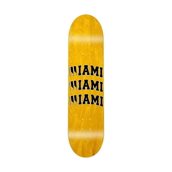 EDGLRD Miami Yellow 8.38" Deck - Venue Skateboards
