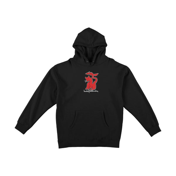 Krooked Kat Serpent Hood Black W/ Red, White, & Black Print - Venue ...
