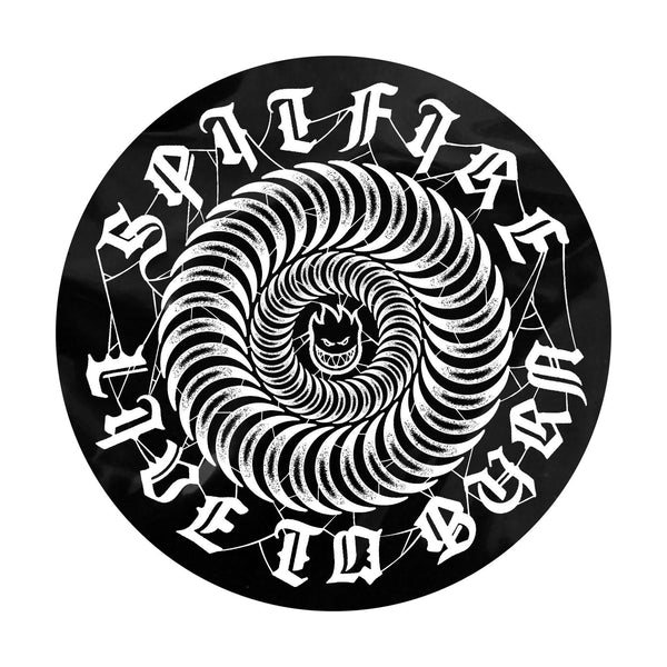Spitfire Webbed Classic Swirl Sticker - Venue Skateboards